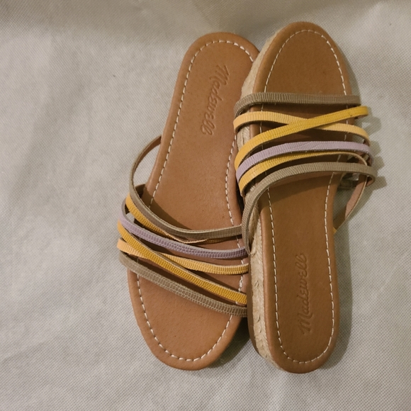 Madewell | Shoes | Madewell Kathryn Espadrille Slide Sandal In ...